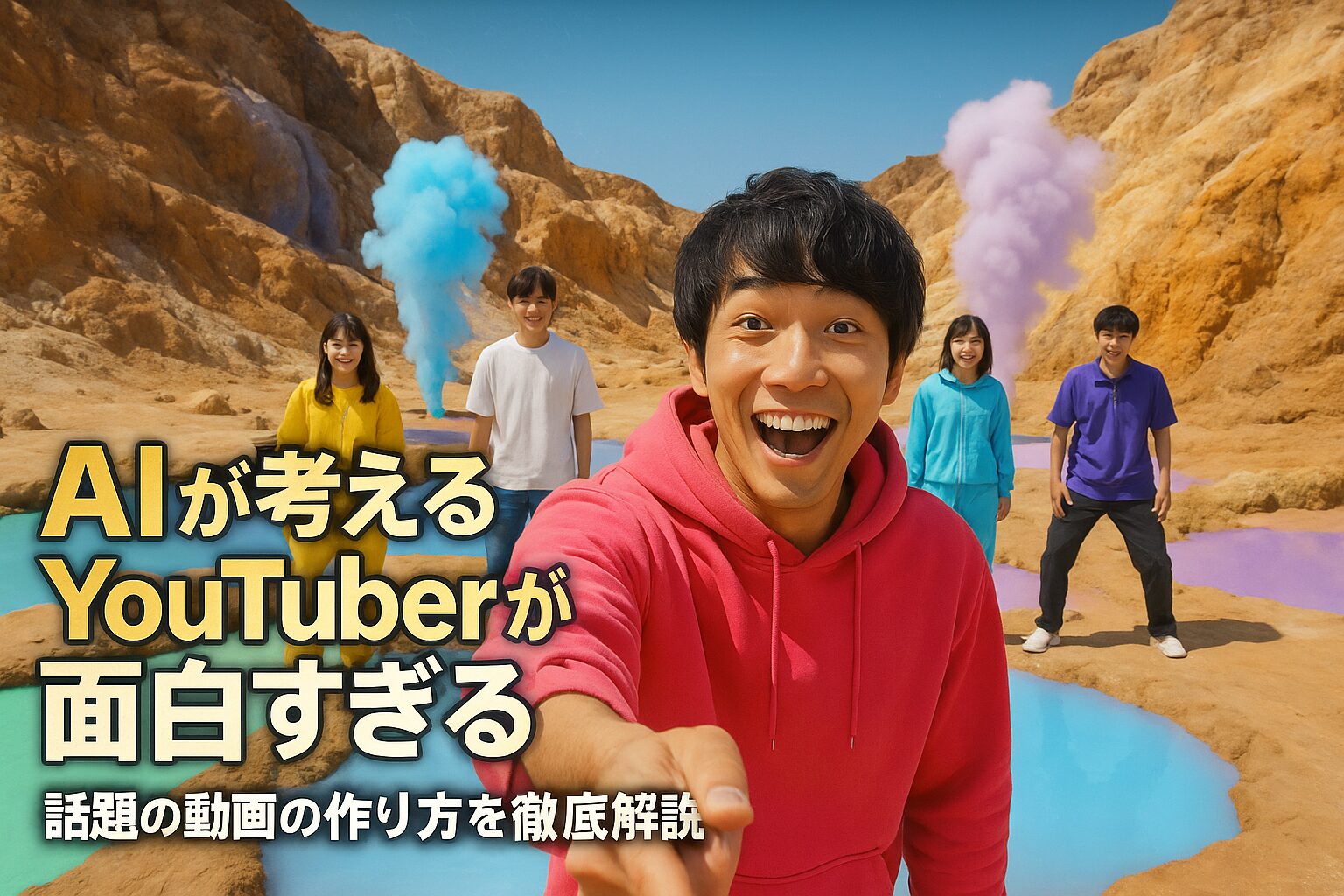 【SNSで話題】AIが考えるYoutuberが面白すぎる！話題の動画の作り方を徹底解説 | AI EBISU
