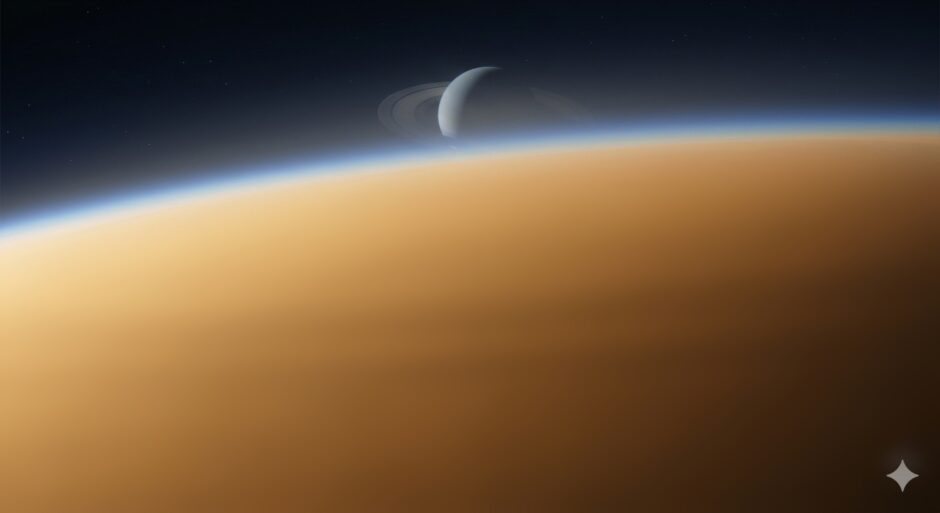 AI-Generated Imaginative Photos Saturn’s Moon Titan | AI EBISU